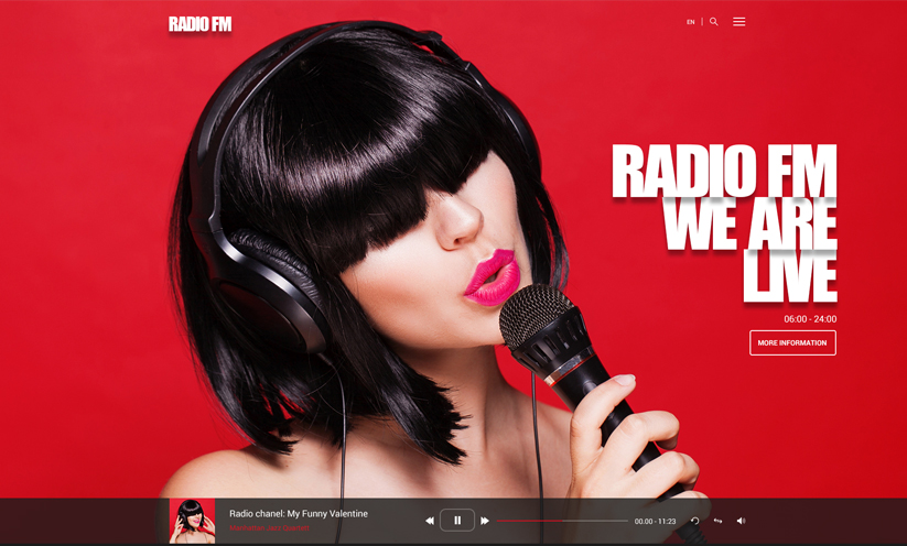 20 Top Notch HTML And Bootstrap Music Website Templates Free And 