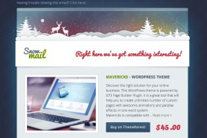 Free Christmas Email Template – HTML Version