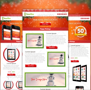 Christmas Email Templates for the Upcoming Holiday Mailing - GT3 Themes
