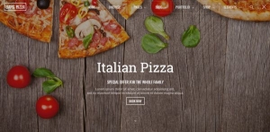 Pizza and Pizzeria HTML Templates for May 2017 | GT3 Themes